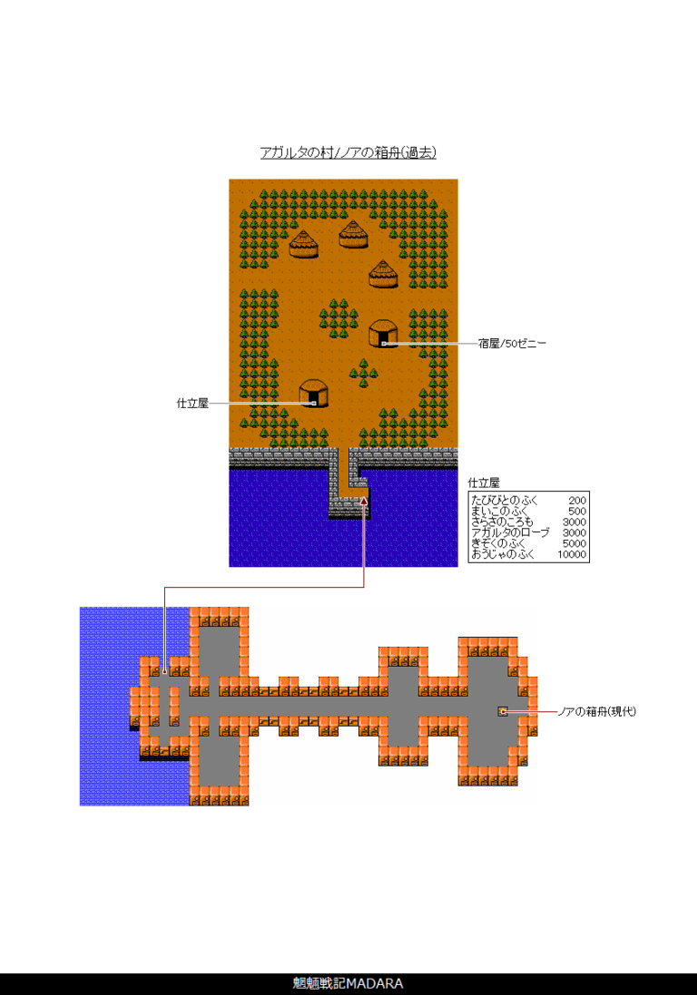 魍魎戦記MADARA(マダラ) | レトロRPGの攻略マップ
